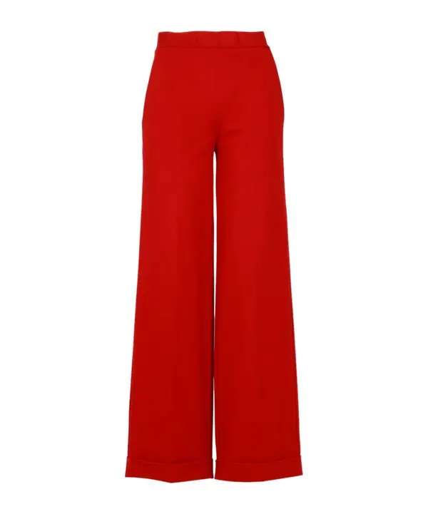 SEMICOUTURE Elastic Waist Casual Pants