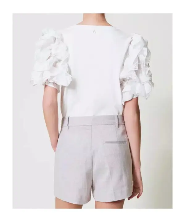 TWINSET Pleat-detail Shorts