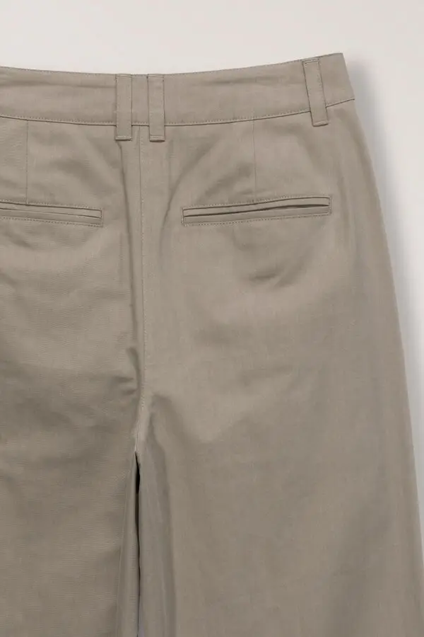 DUNST Pleated Wide-leg Pants