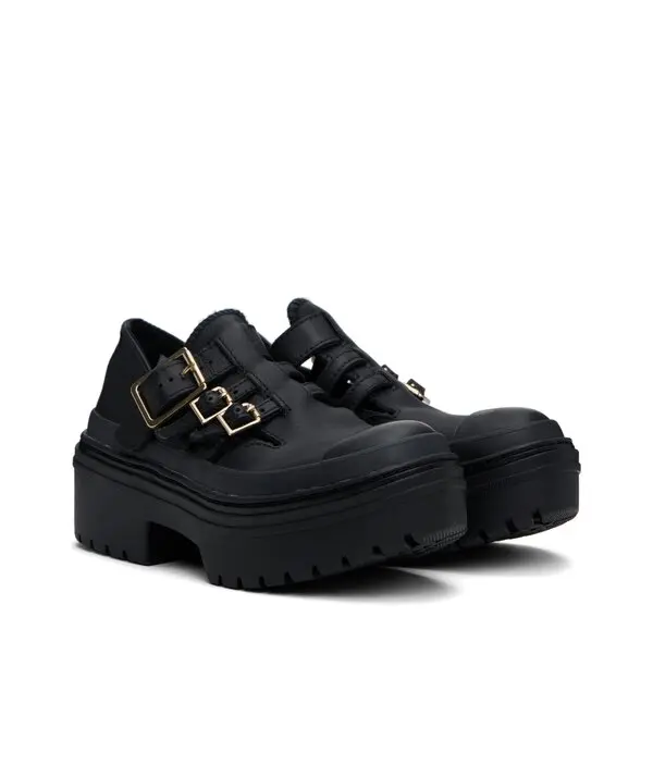 CONVERSE Chuck Taylor Platform Loafers With Buckle Detail