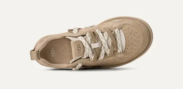 UGG Minimel Round Toe Lace-up Sneakers - Mustard Seed