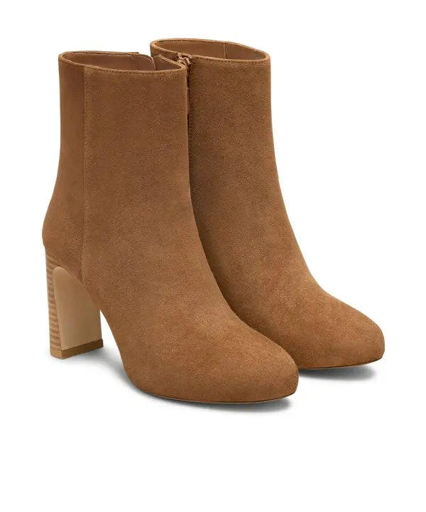 STUART WEITZMAN Babette Platform Zip Bootie