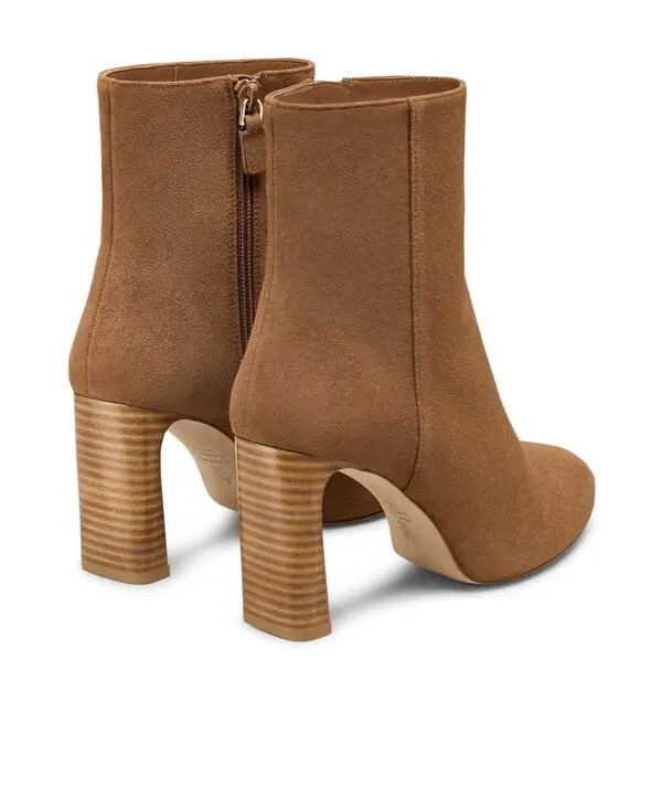 STUART WEITZMAN Babette Platform Zip Bootie