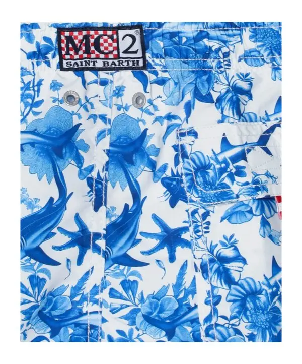 MC2 SAINT BARTH Printed Swim Shorts