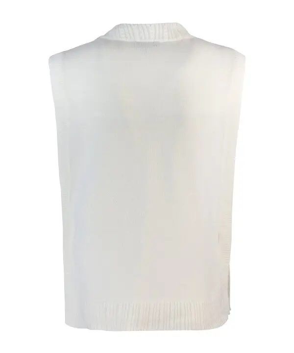 A.p.c. Crewneck Knitted Vest