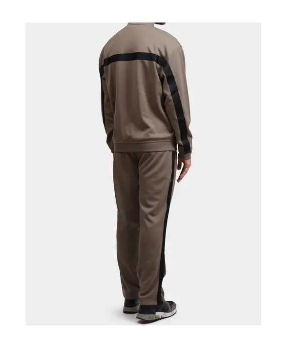 Hugo Boss Long Sleeve Zip Up Sweatshirt With Stand Collar