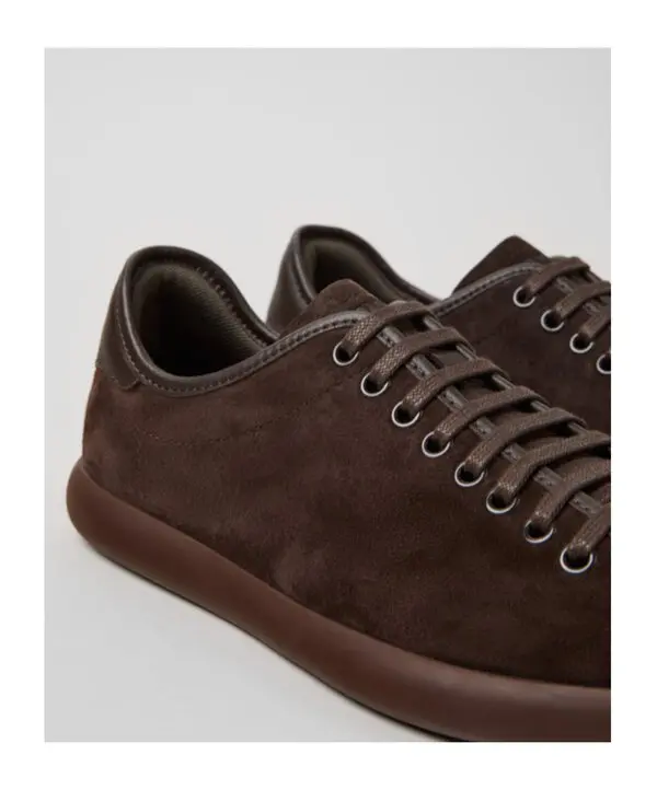 Camper Nubuck And Leather Sneakers For Men