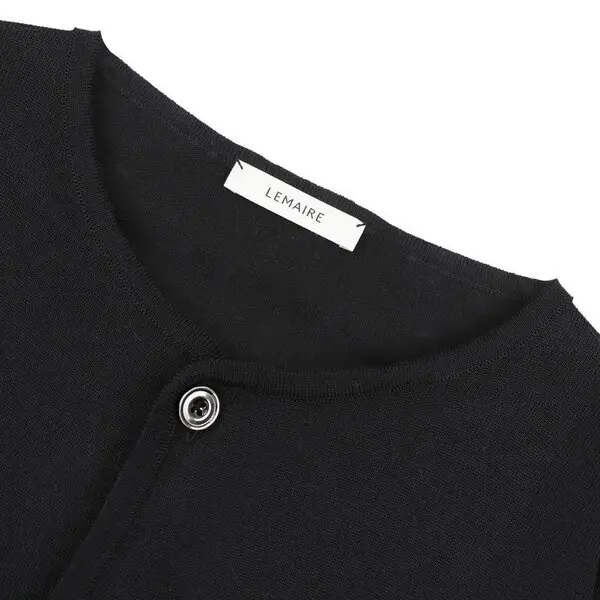 LEMAIRE Fine-knit Cardigan With Front Button Fastening