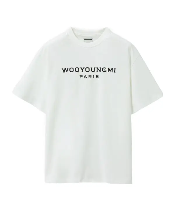 WOOYOUNGMI Logo-print Cotton T-shirt - White