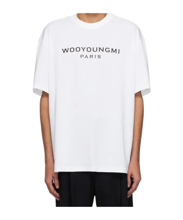 WOOYOUNGMI Logo-print Cotton T-shirt