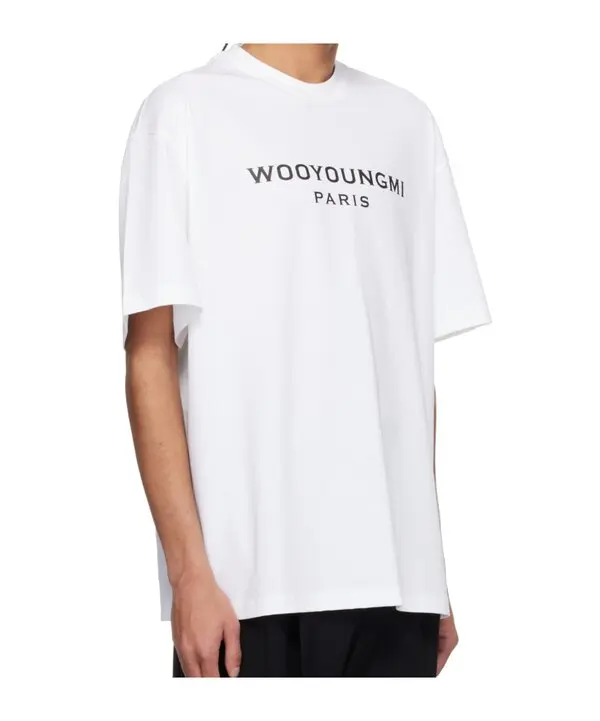 WOOYOUNGMI Logo-print Cotton T-shirt