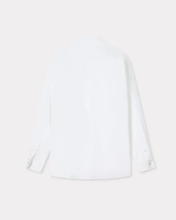 Kenzo Decorative Tie Long-sleeved Shirt