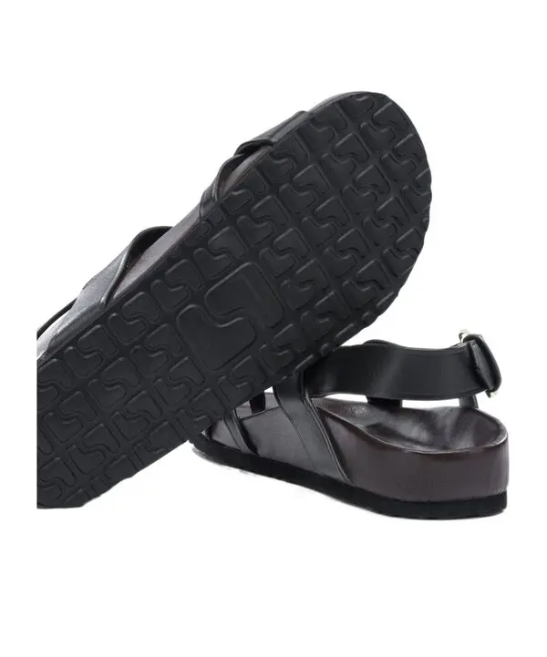 Soeur Round-toe Flat Sandals