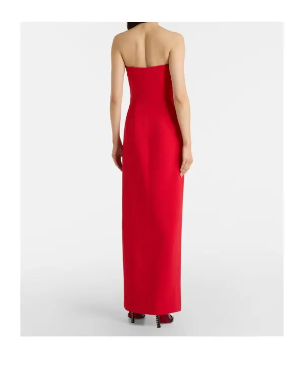 Alessandra Rich Bow-detail Cady Gown