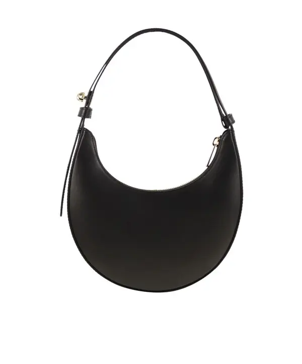 Furla Logo Mini Shoulder Bag - Black