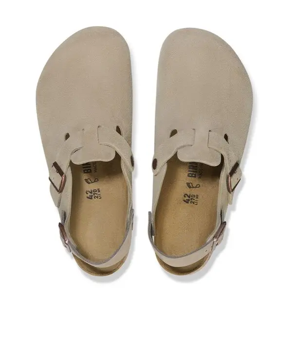 BIRKENSTOCK Tokio Suede Clog Sandals