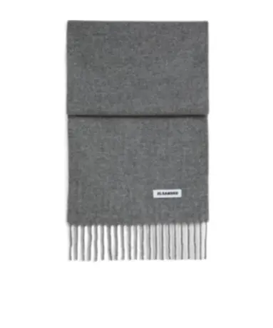 JIL SANDER Slim Wool Scarf