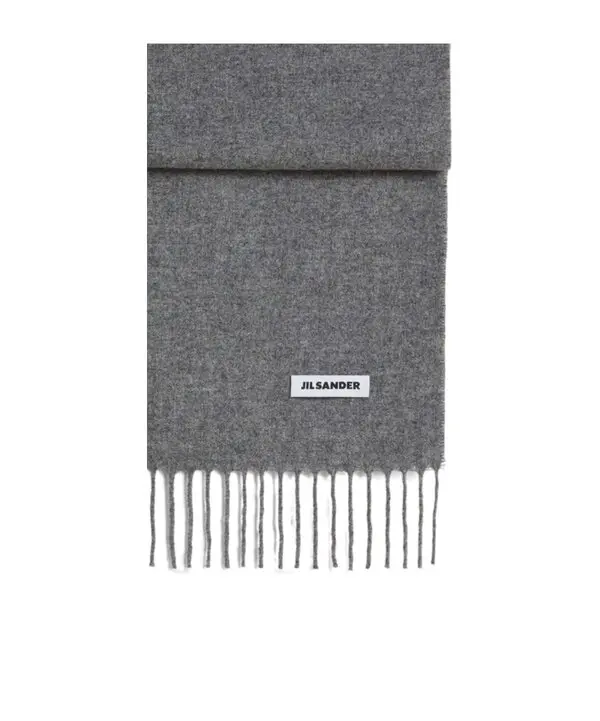 JIL SANDER Slim Wool Scarf