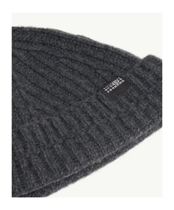 MAISON MARGIELA Ribbed-knit Beanie Hat