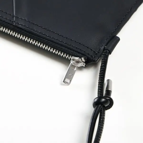 Y3 Logo Printed Zip-up Crossbody Bag