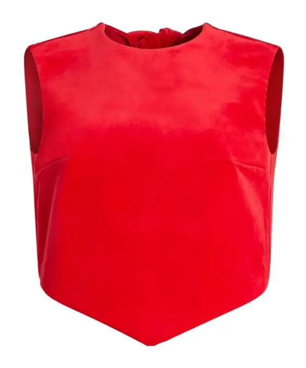 PATOU Bow-detail Sleeveless Top