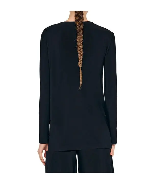 Norma Kamali Oversized Long Sleeve T