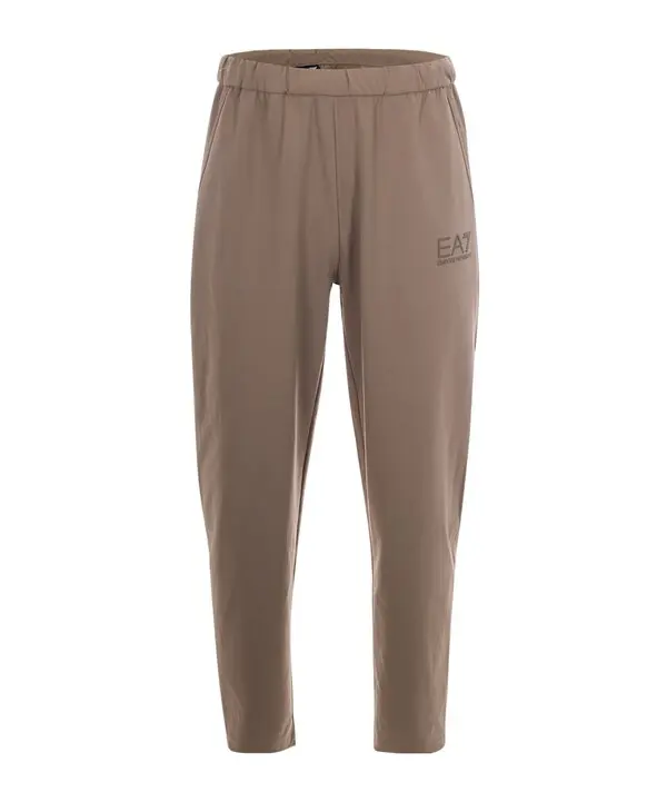EA7 Logo-detail Track Pants - Brown