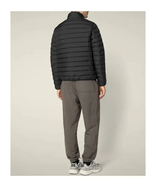 SAVE THE DUCK Stand Collar Zipper Cotton-padded Jacket
