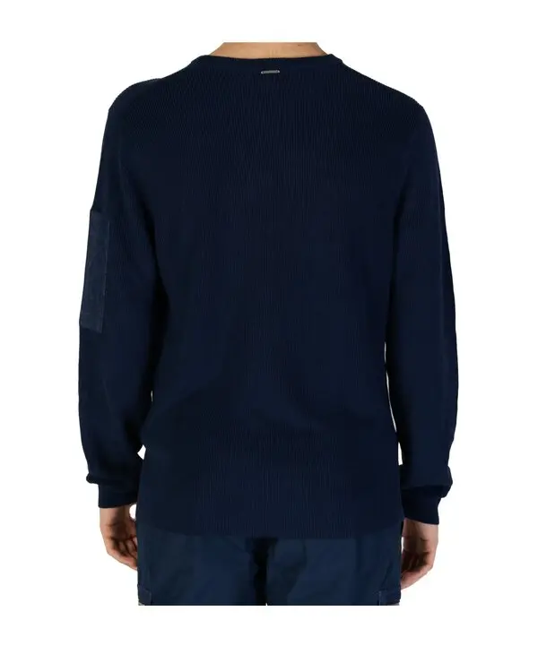 ANTONY MORATO Crew Neck Knitwear With Zippered Cuffs