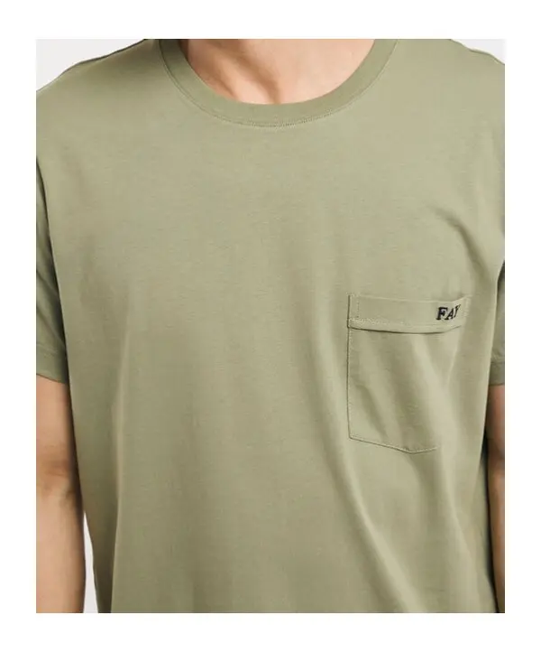 FAY Pocket Crew Neck T-shirt