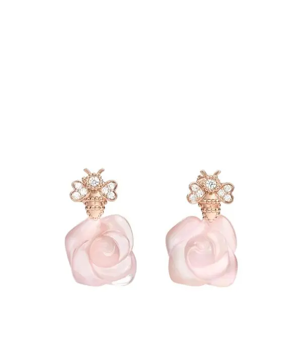 Dior Rose Pré Catelan Earrings