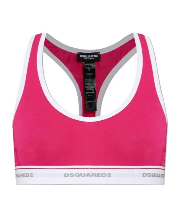 Dsquared2 Logo-tape Racerback Bralette