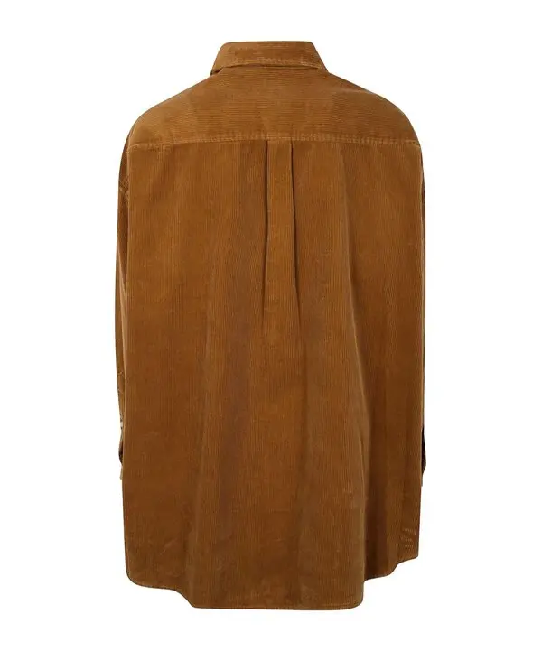 Polo Ralph Lauren Oversized Corduroy Shirt With Lapel Collar