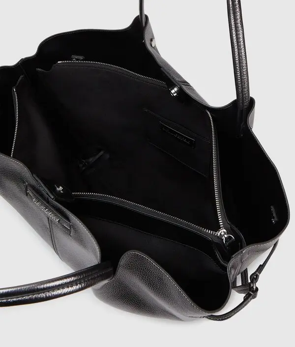 Karl Lagerfeld K/pierced Metallic Tote Bag