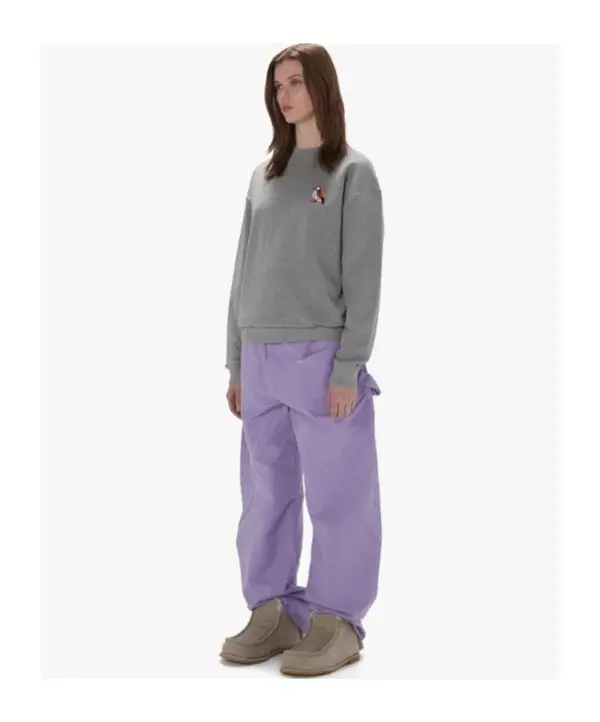 J.W.ANDERSON Logo-embroidered Organic Cotton Sweatshirt