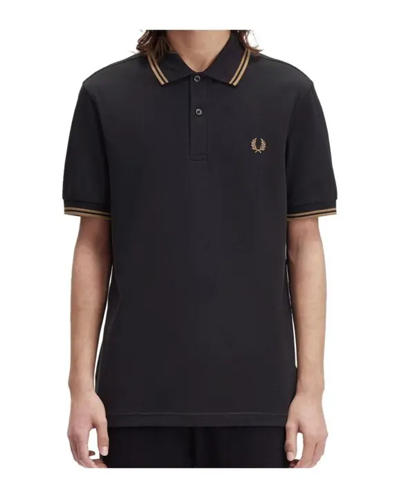Fred Perry Logo-embroidered Polo Shirt