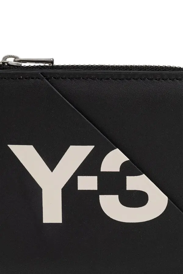 Y3 Logo Printed Zip-around Wallet