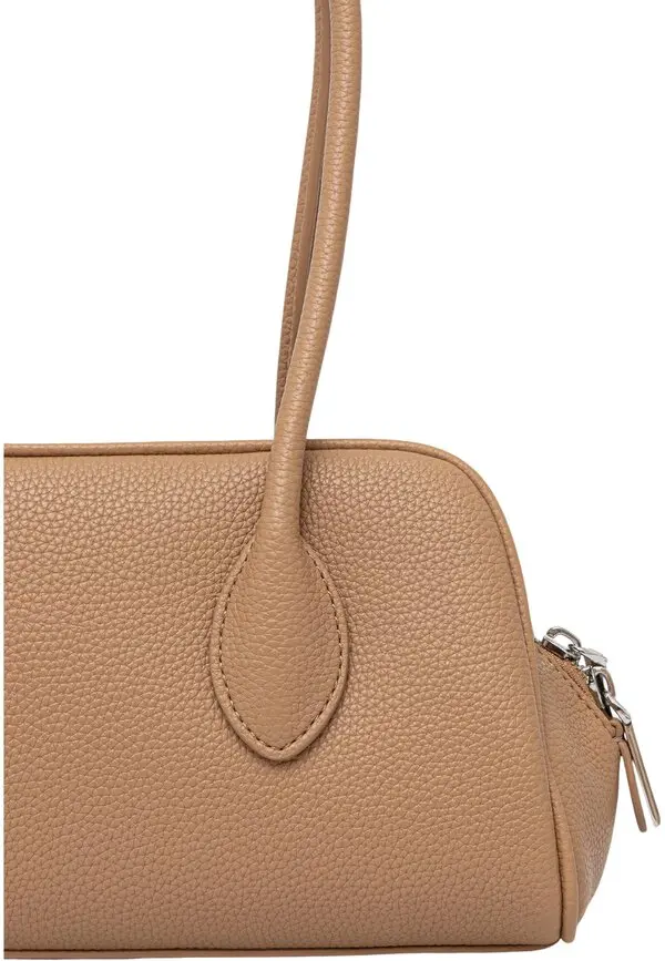 Calvin Klein Emblem Logo Pebble Shoulder Bag