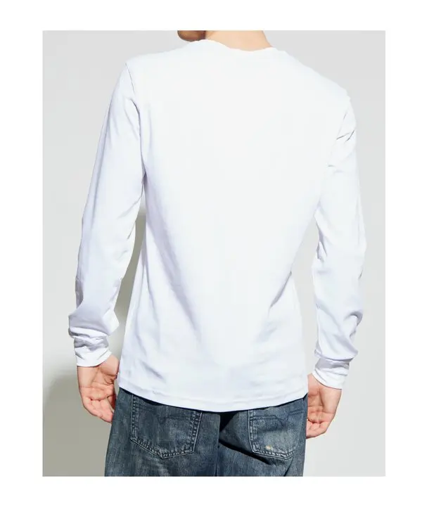 DIESEL® Miegor Long-sleeve Logo T-shirt