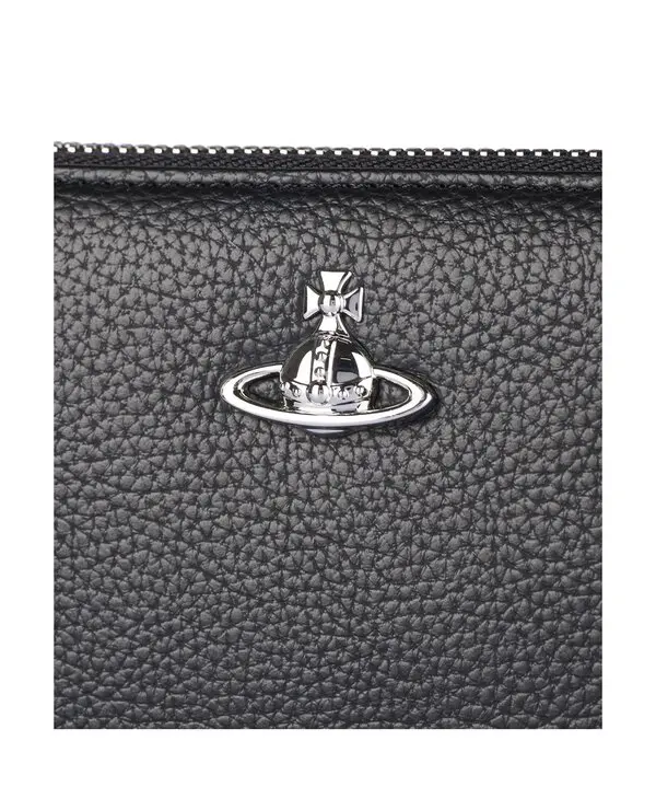 VIVIENNE WESTWOOD Orb Plaque Zipped Wallet