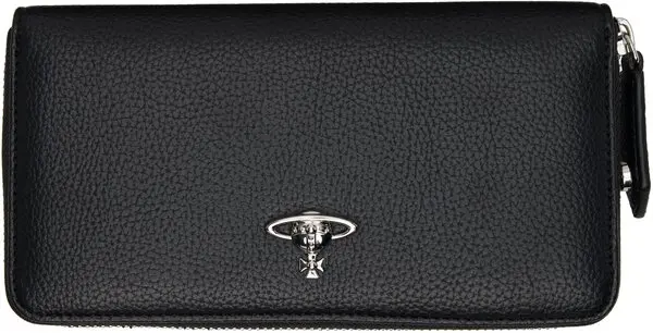 VIVIENNE WESTWOOD Orb Plaque Zipped Wallet