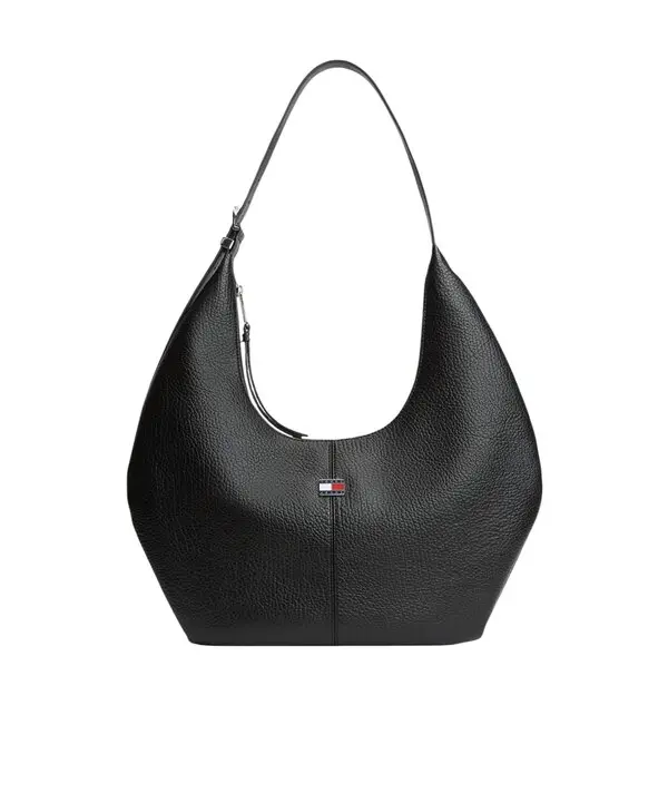 Tommy Hilfiger Flag Plaque Slouch Hobo Bag