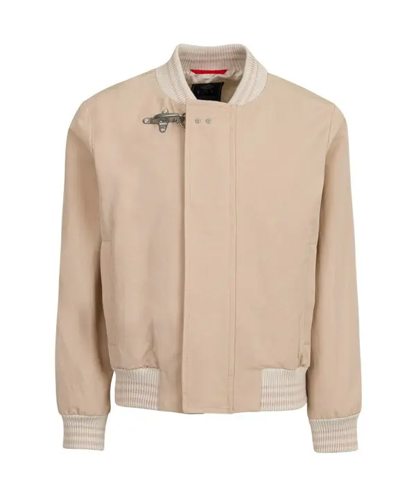 FAY Hook-detail Bomber Jacket