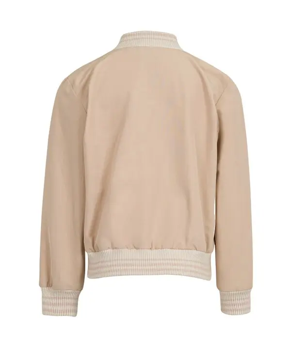 FAY Hook-detail Bomber Jacket