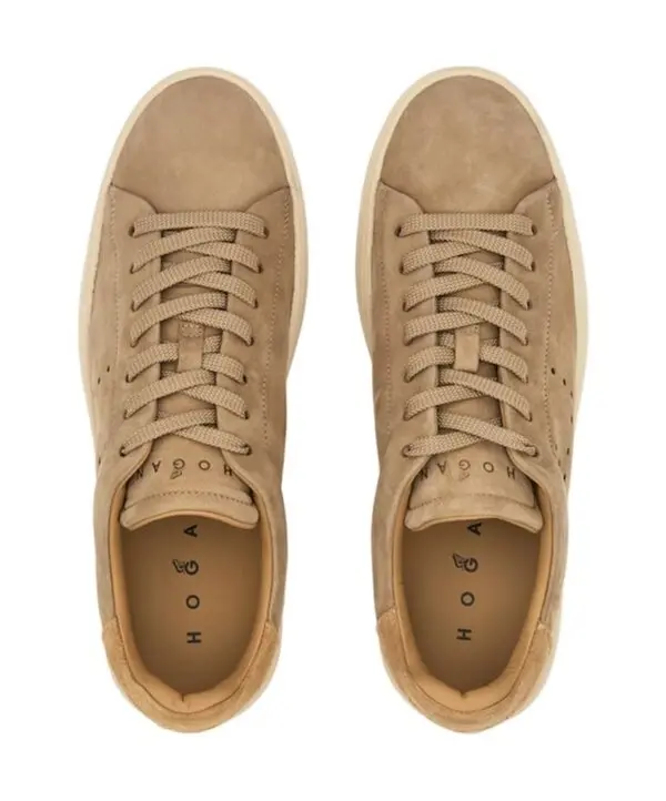 Hogan H672 Perforated Logo Sneakers