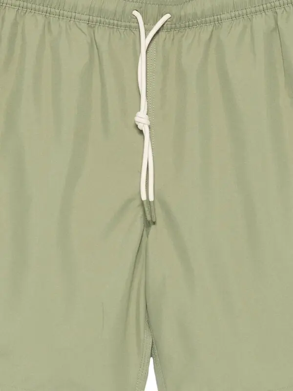 Barbour Staple Logo-embroidered Drawstring Swim Shorts