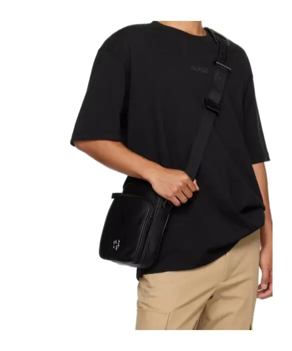 Hugo Boss Twill Zip-up Reporter Bag