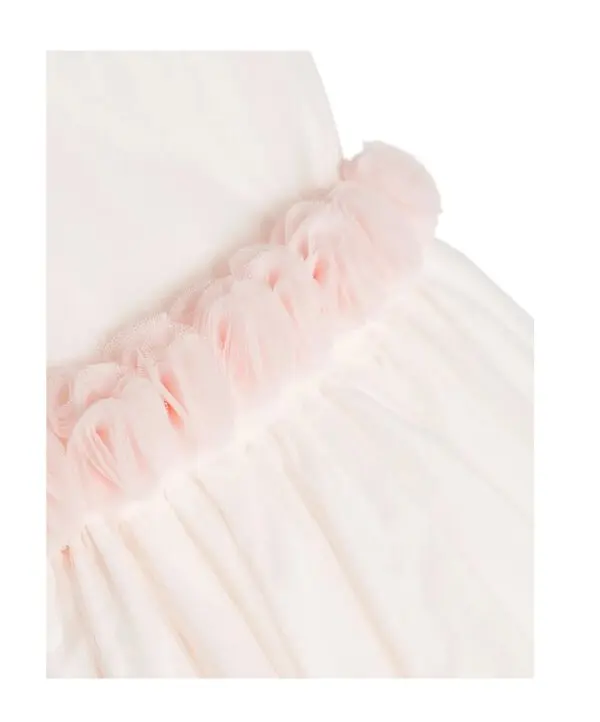 IL GUFO Floral-appliqué Tulle Dress