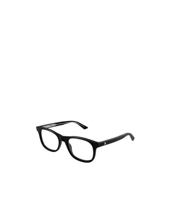 Montblanc Square Frame Eyeglasses - Black