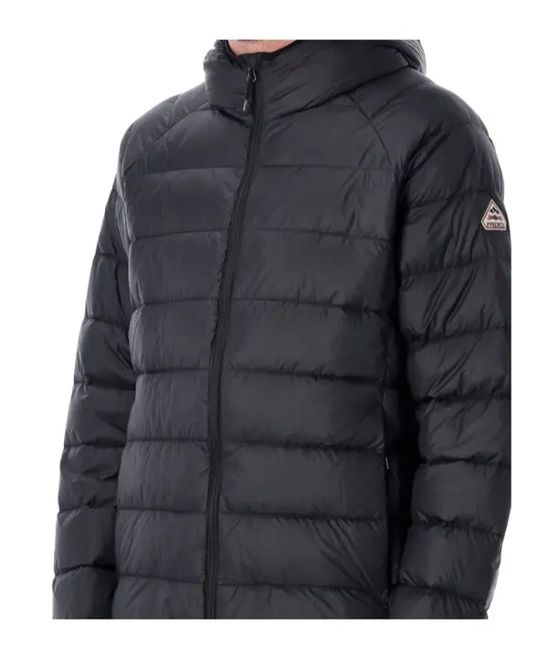 Pyrenex Hooded Down Jacket With Zip Closure